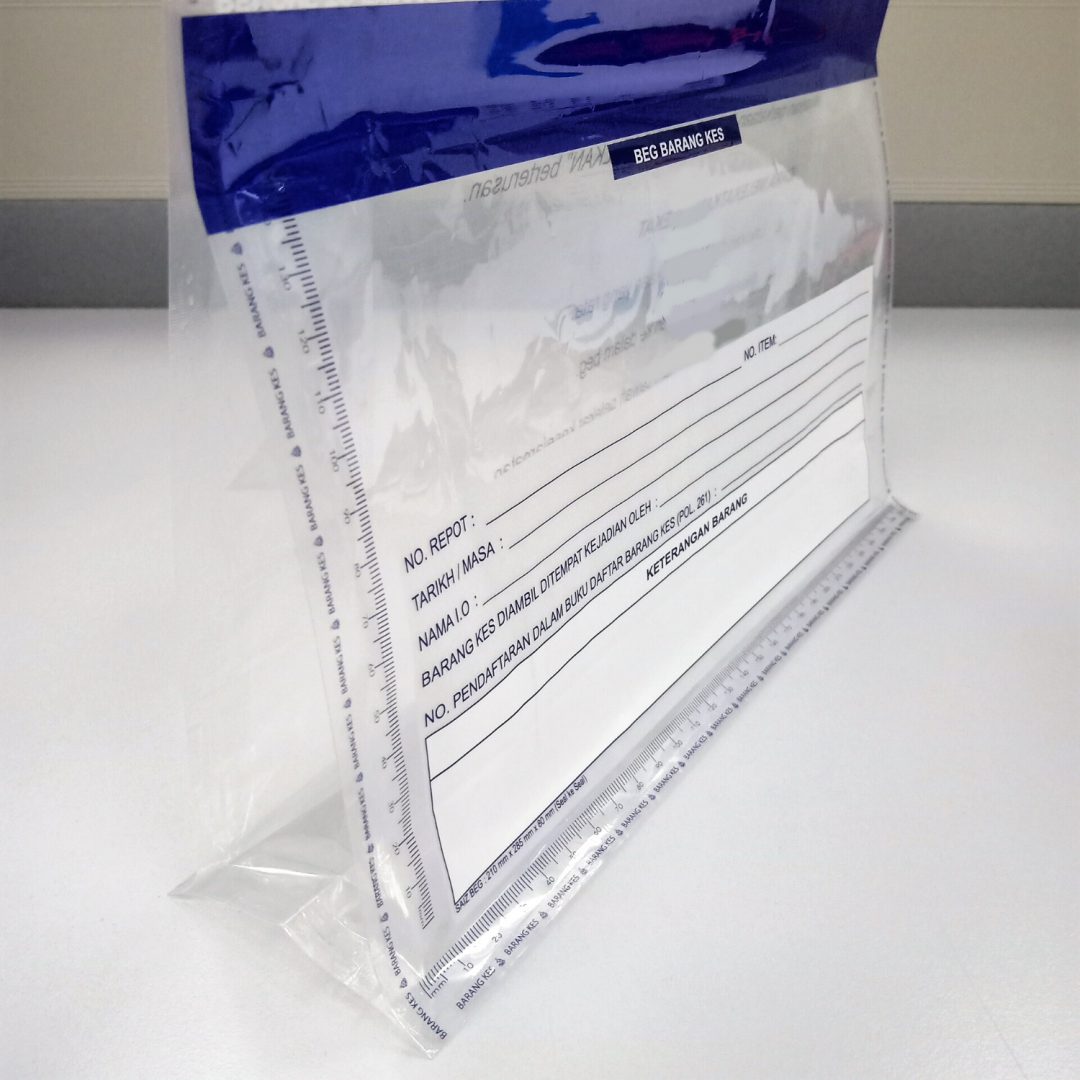 SINGLE USE SECURITY BAG | Wesglow